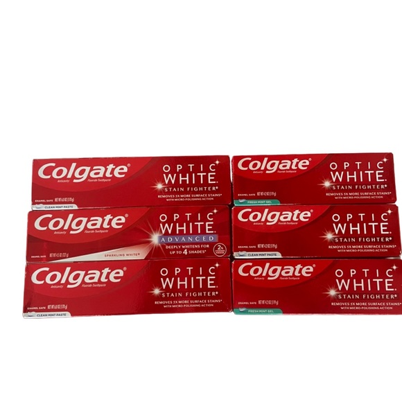 colgate | Other | Colgate Optic White Stain Fighter And Advanced ...